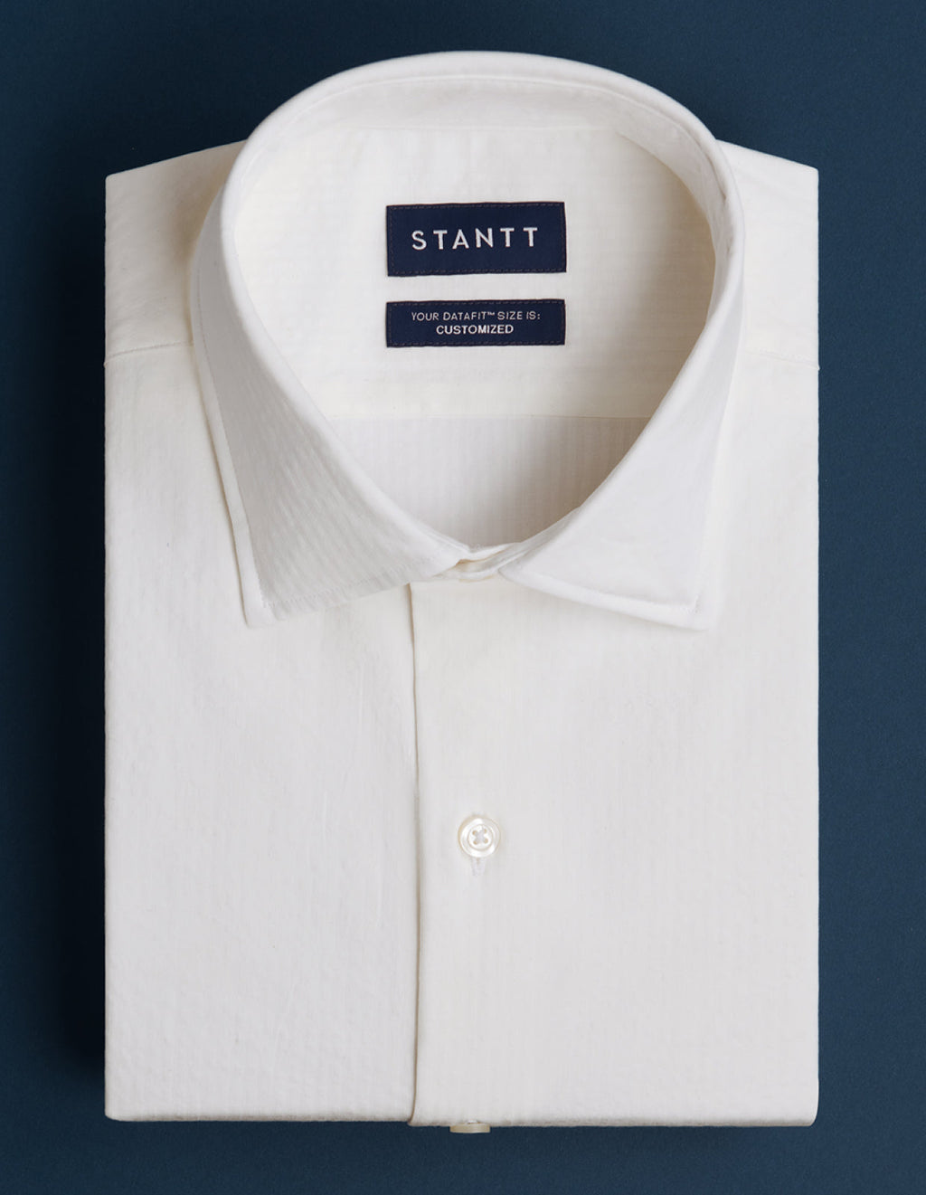 Seersucker Stretch Bone Button-Up Shirt – Stantt