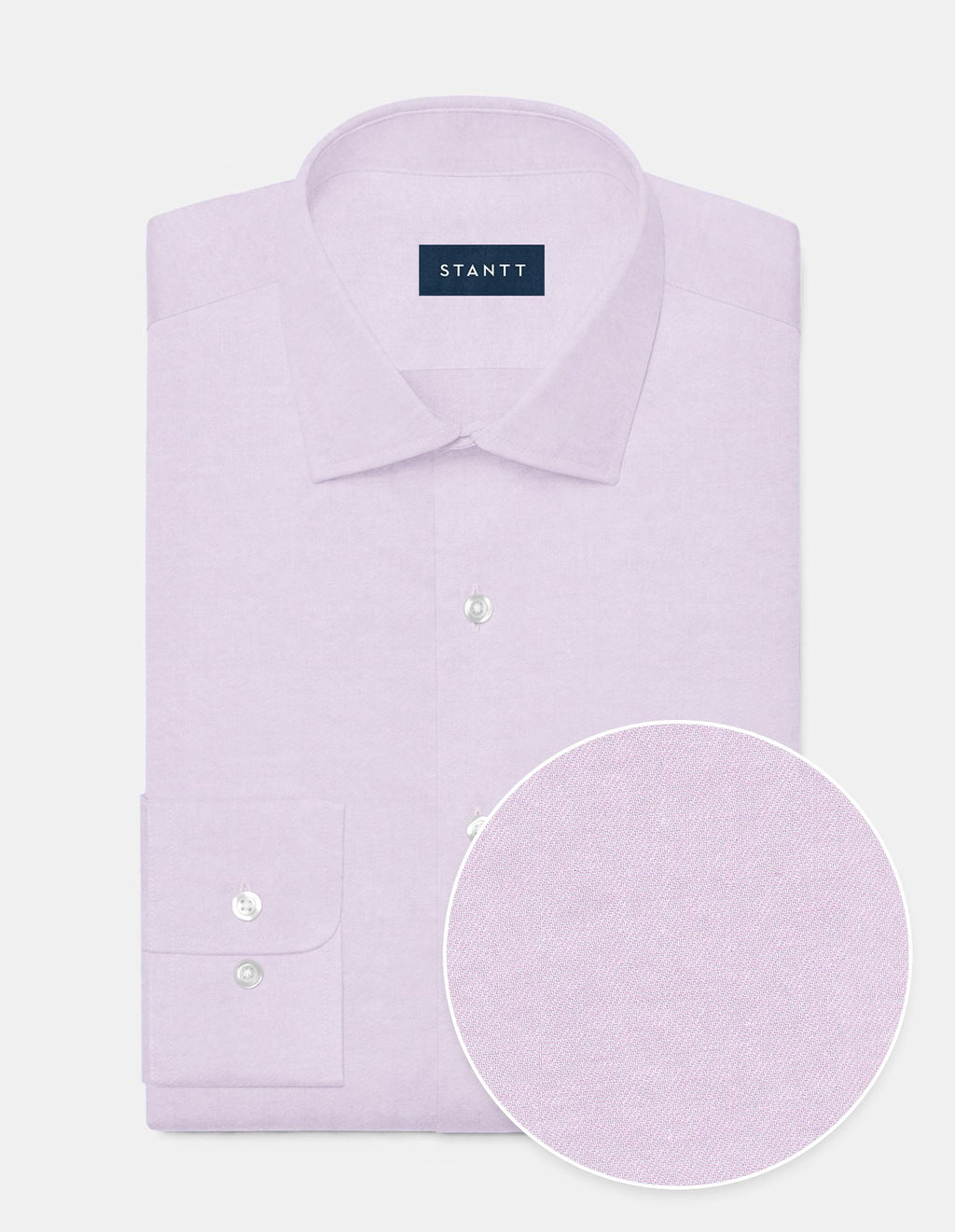 Wrinkle-Resistant Stretch Twill Light Pink Dress Shirt – Stantt